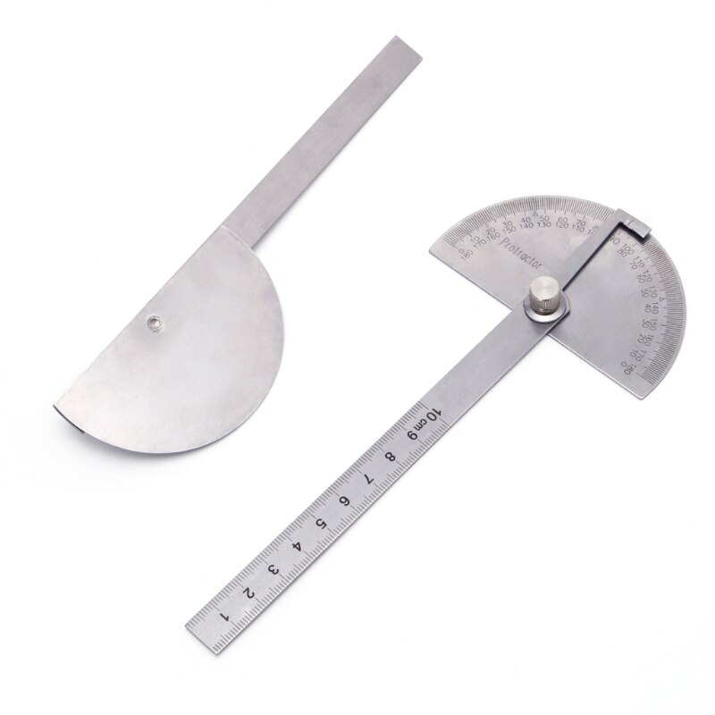 10cm Round Head 180degree Protractor Angle Finder ... – Vicedeal
