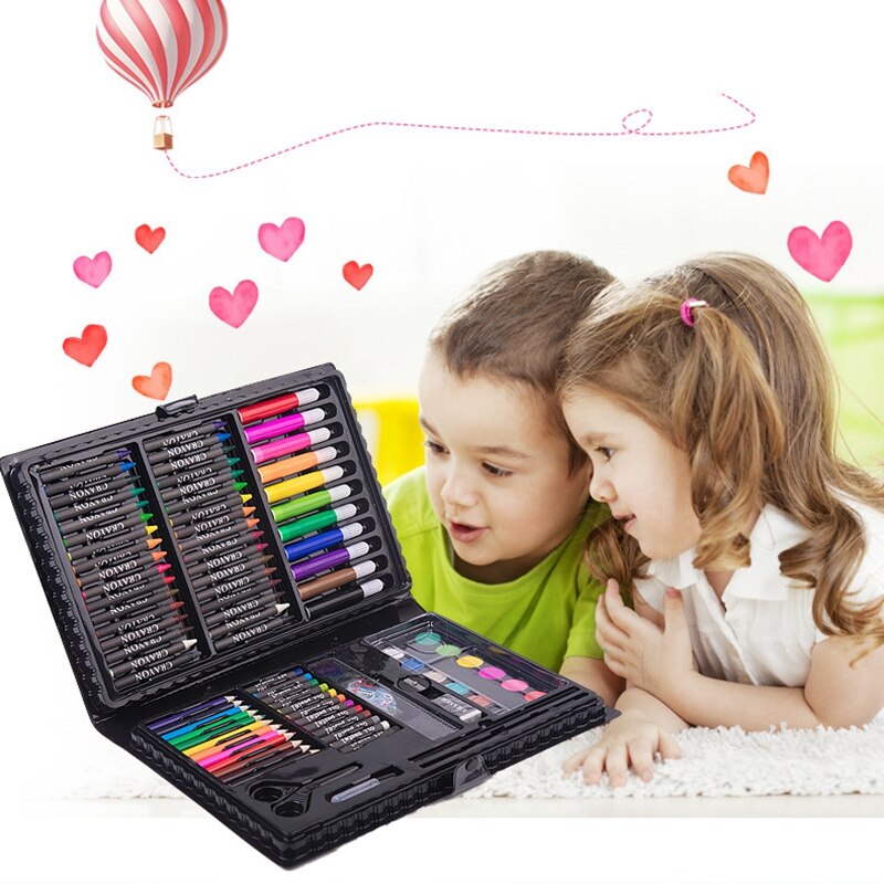 108Pcs Art Drawing Kit Kids Painting Set Pencils C... – Grandado