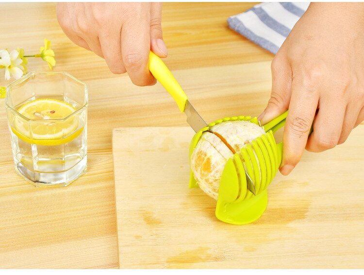 1PC Tomato Slicer Plastic Fruits Cutter Tool Perfe... – Vicedeal