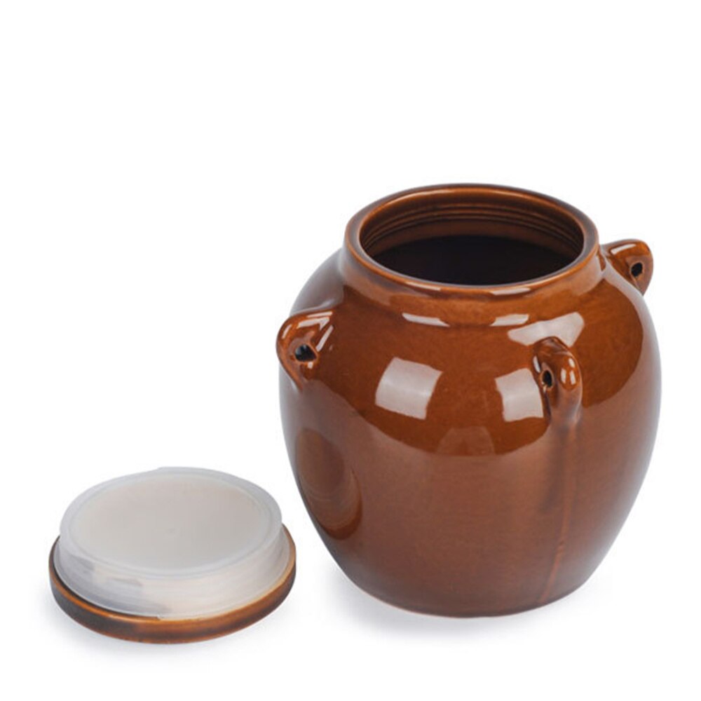 1 PC 500ml Ceramic Retro Honey Pot Safety Sealing ... – Grandado