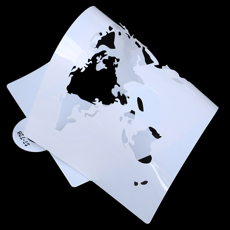 Bakeware World Map Cake Stencil Plastic Cake Borde... – Grandado