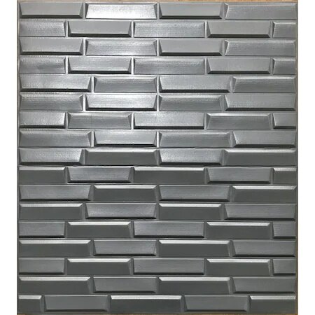 Panel de pared autoadhesivo NW65 gris opaco 438305... – Grandado