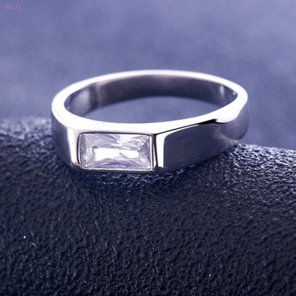 Bocai s925 sterling silver herrring natursten til... – Grandado