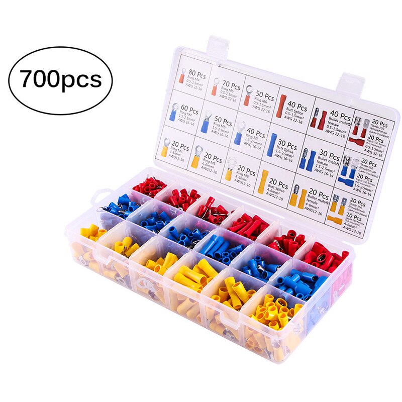 Crimp Spade Terminal Assorted Electrical Wire Cabl... – Vicedeal