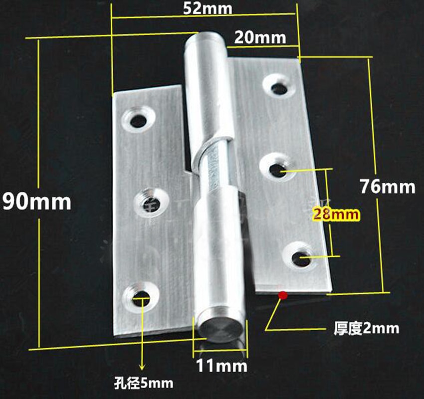 ,3 inch lifting hinge bathroom,Detachable hinge Au... – Grandado
