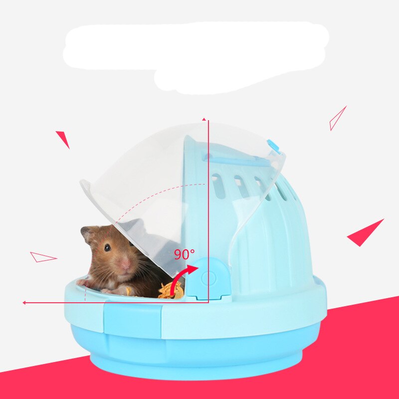 1pc Plastic Ademend UFO Vorm Transparante Hamster ... – Grandado
