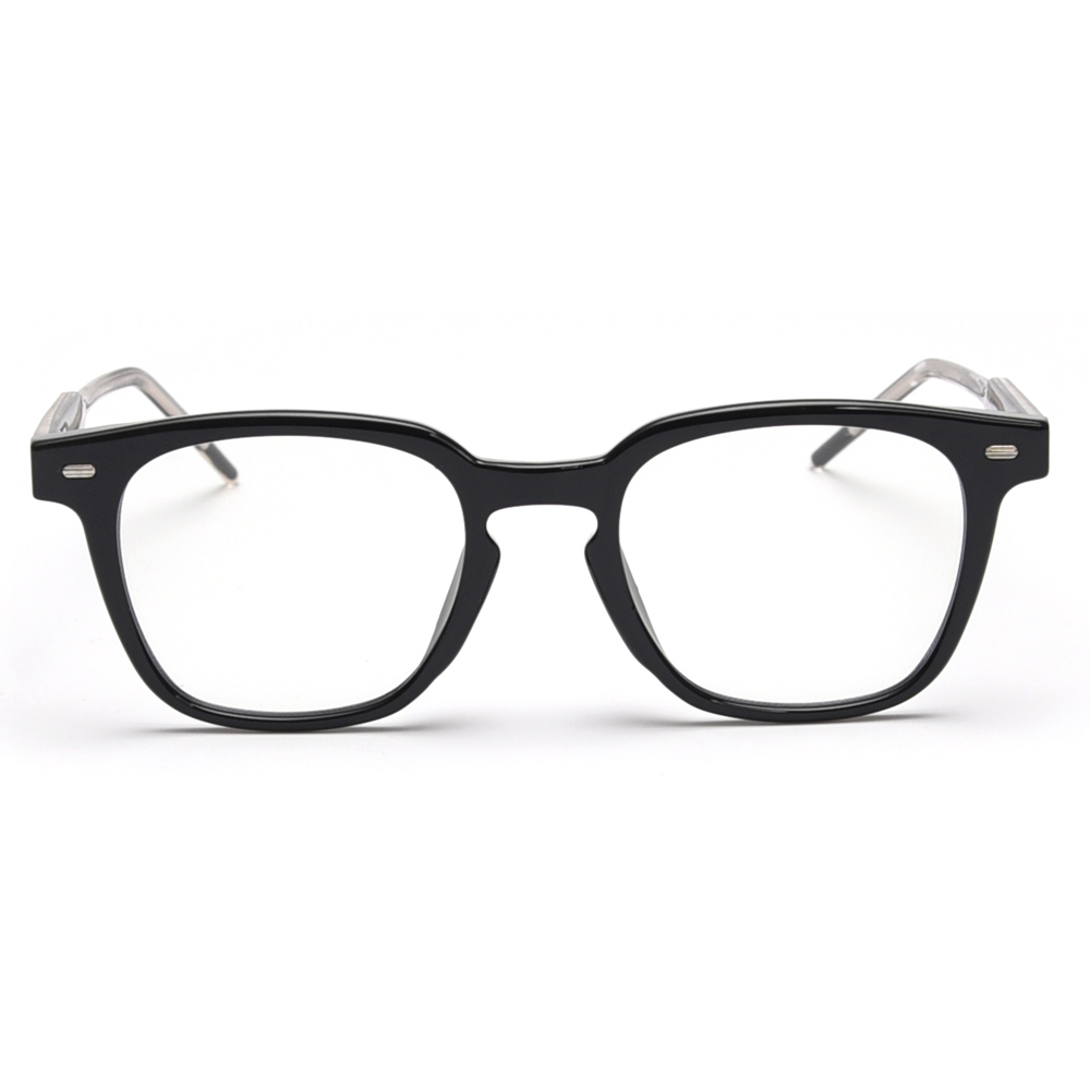 Kachawoo square eyeglasses men acetate optical spe... – Grandado