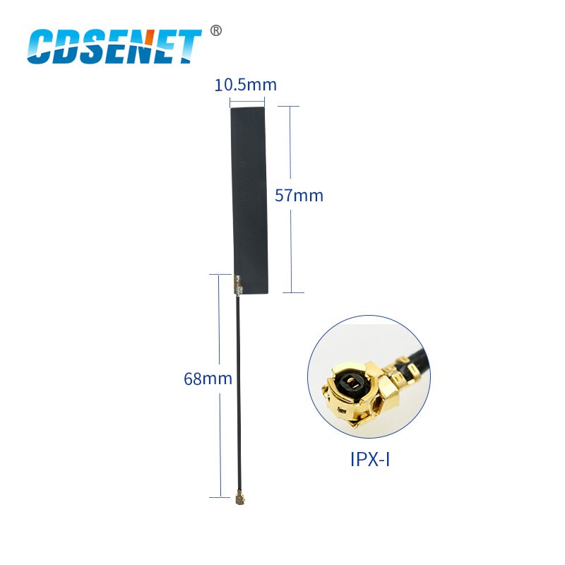 10pc/lot 433MHz Wifi Antenna FPC IPX 2.5dBi High G... – Vicedeal