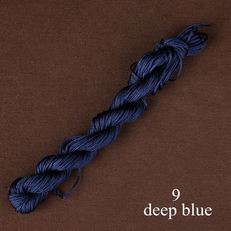22m/lot 1mm Chinese knot line 22 colors polyester ... – Grandado