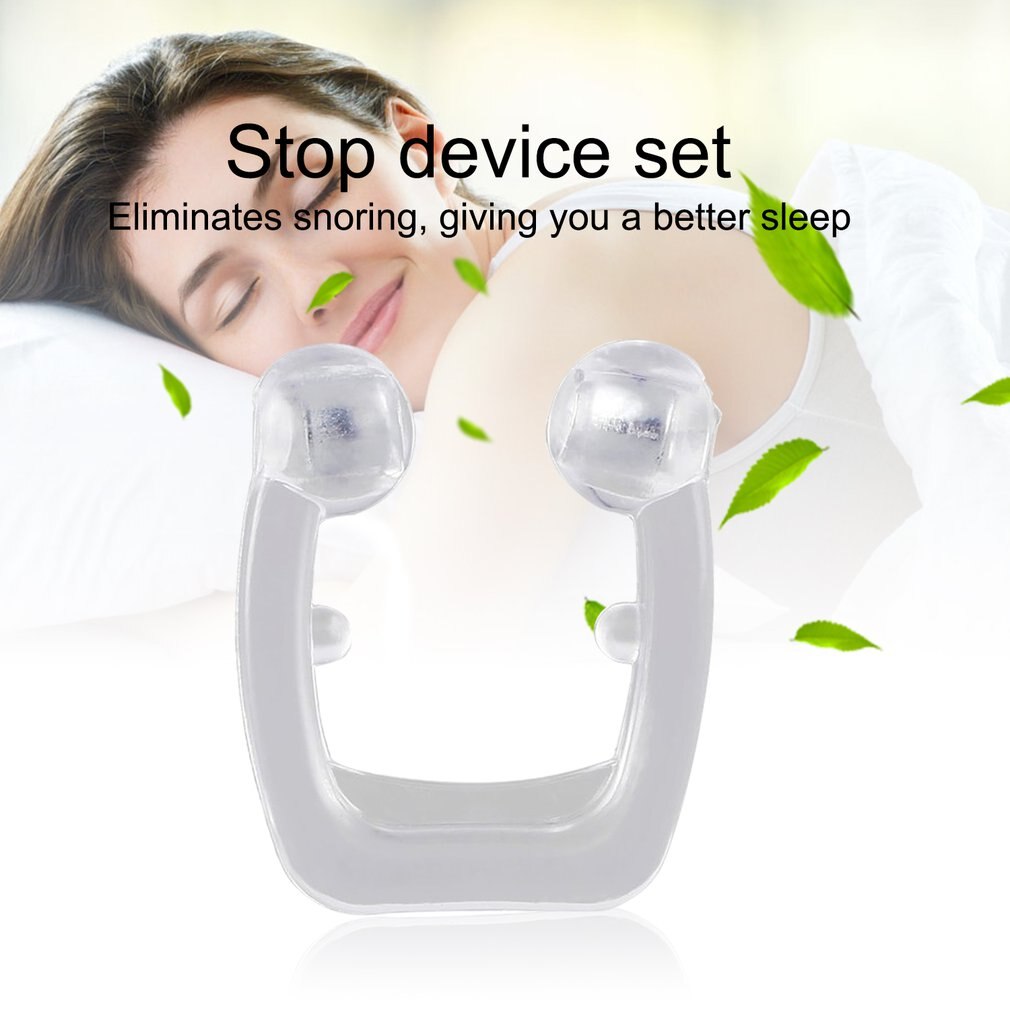 Anti Snoring Device Silicone Magnetic Clipple Snor... – Vicedeal