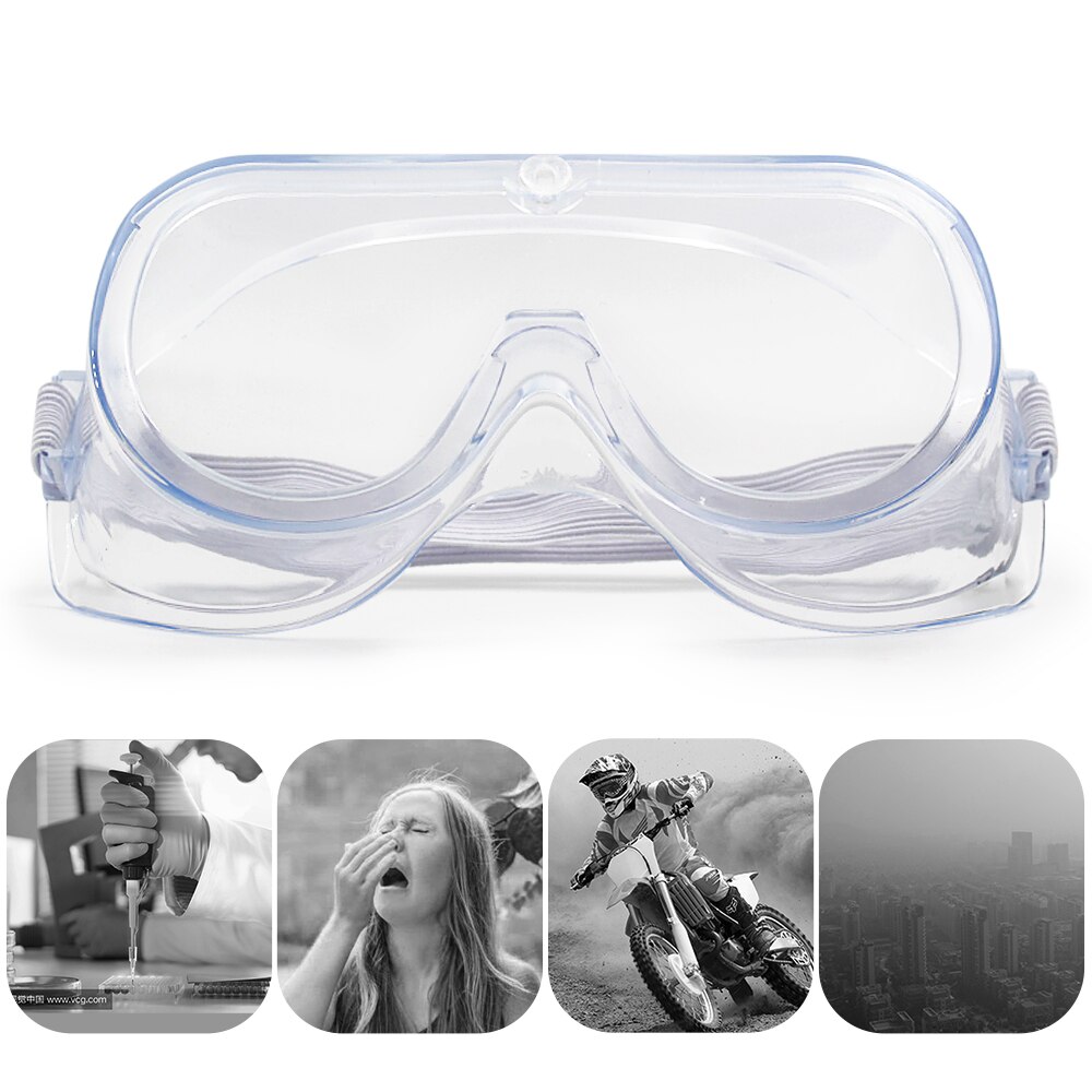 Safety Goggles Adults Adjustable Glasses Splash Im... – Grandado