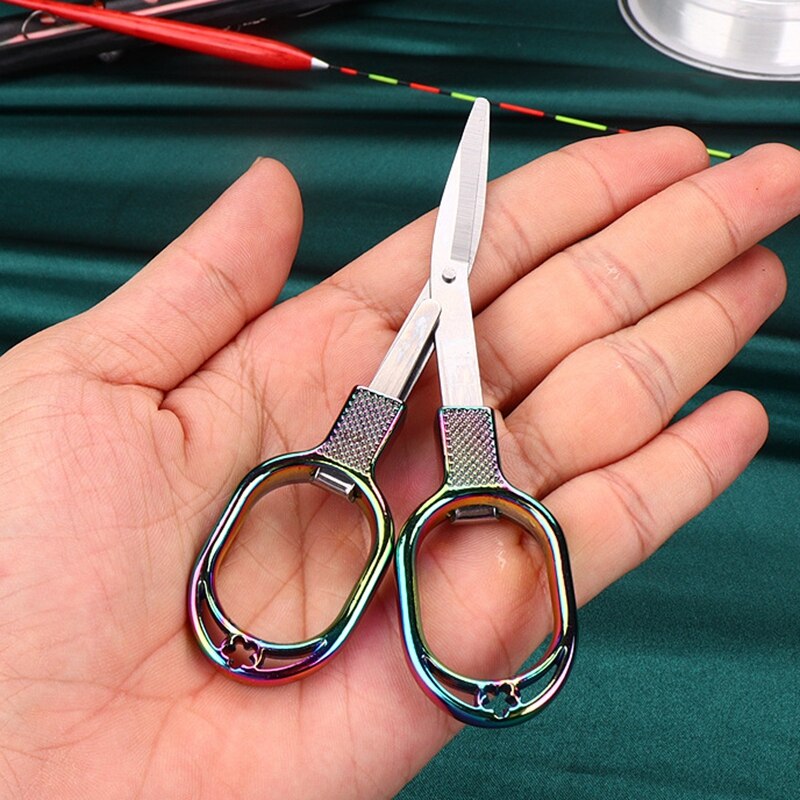 Zinc Alloy Folding Scissors Keychain Fold Fishing ... – Grandado