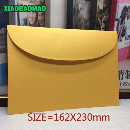 20Pcs/lot 229X162mm Thick Pearl Paper Envelopes Fo... – Vicedeal
