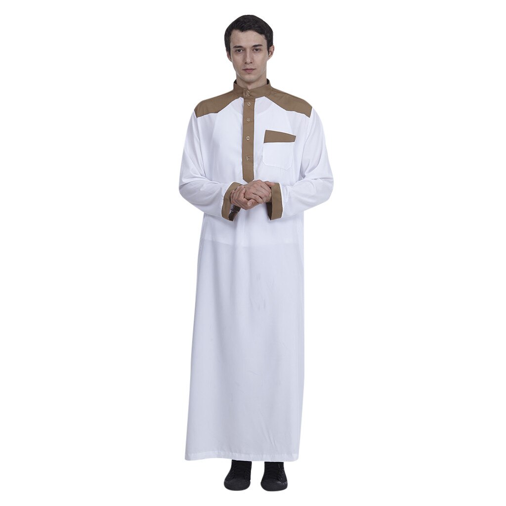 Robe jubah for men muslim Islamic Clothing For Men... – Vicedeal