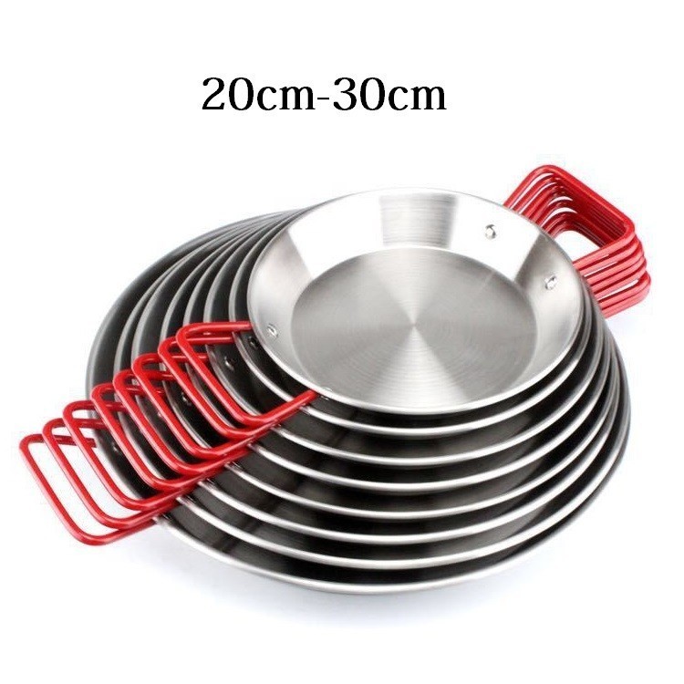 20-30cm Thickened Stainless Steel Spanish Seafood ... – Grandado