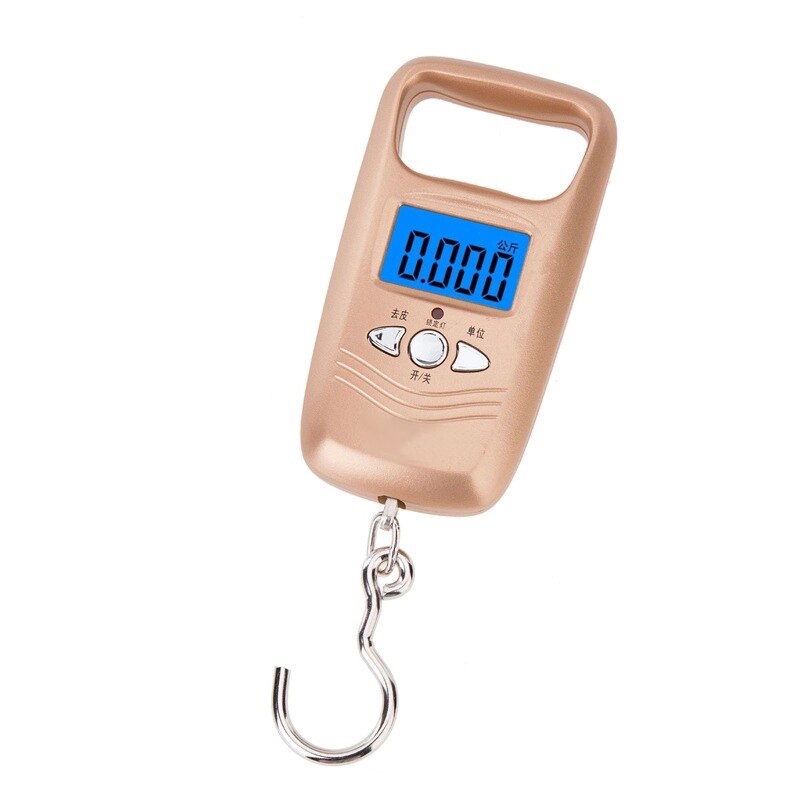 50kg Scale Hook Fish Weight Mini Hanging Scale Poc... – Grandado