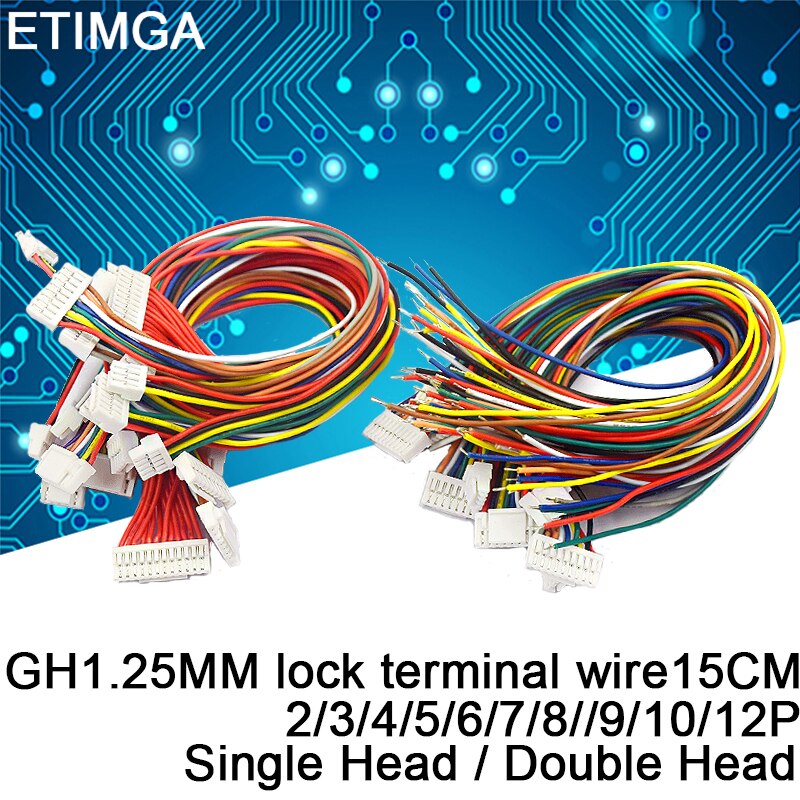 GH1.25MM 15CM Electronic Single Head Double Head w... – Grandado