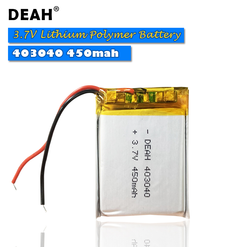 3.7V Lipo cells 043040 403040 450mah Lithium Polym... – Grandado