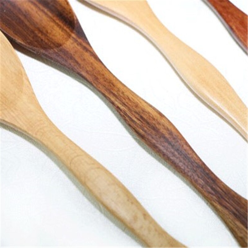 2 in 1 Natural Wood Cutlery Dual Head Soup Spoon F... – Grandado