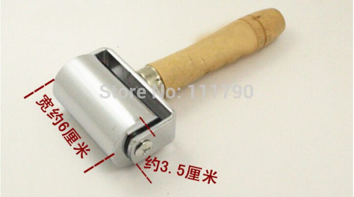 6CM DIY Handmade Leather Wheel Roller Stainless St... – Grandado