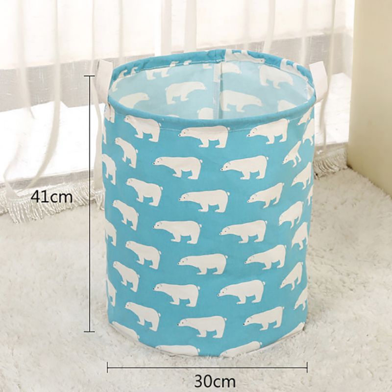 Leuke Dieren Patroon Wasmand Opvouwbare Doek Opber... – Vicedeal