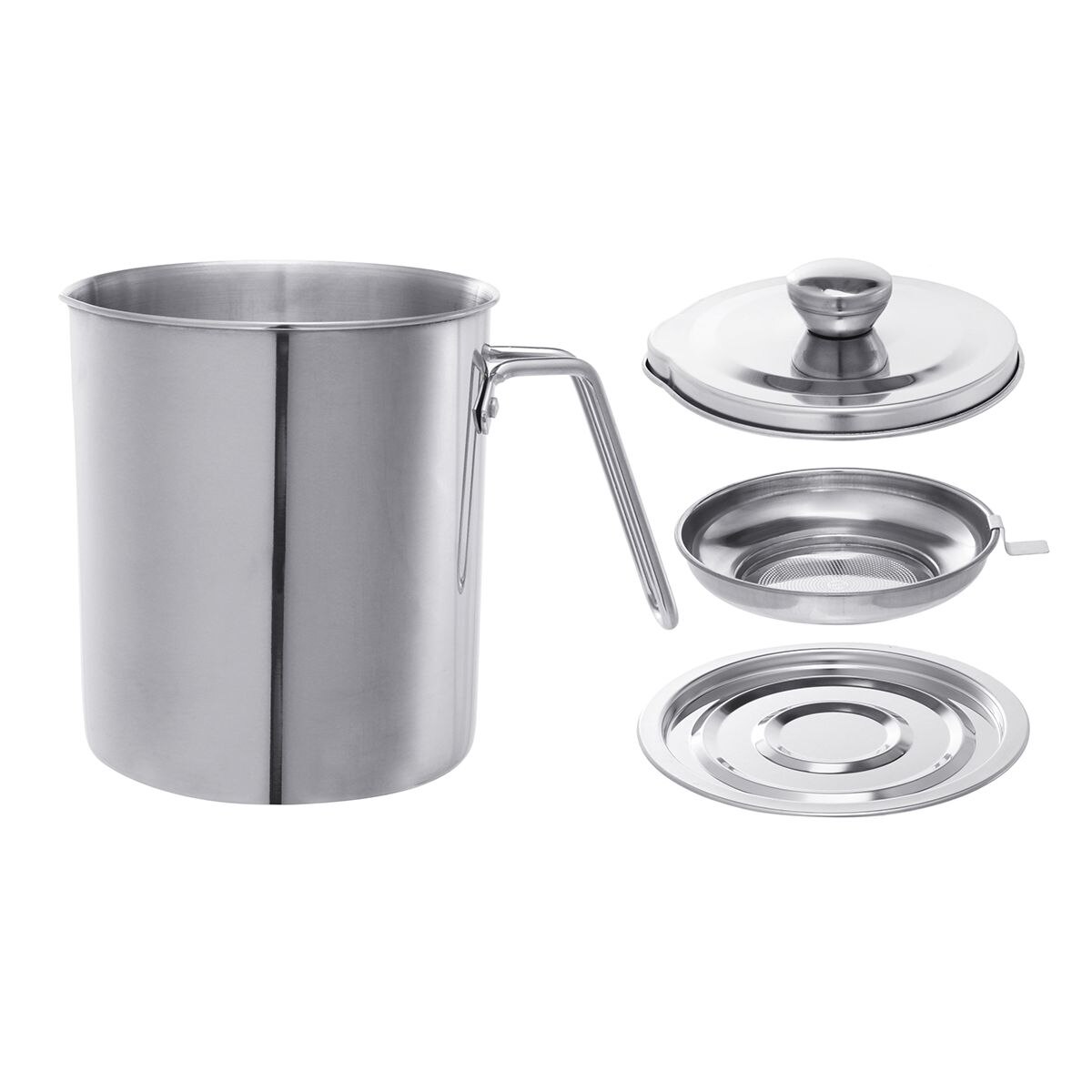 1.6L/2.0L Stainless Steel Household Oil Filter Pot... – Vicedeal