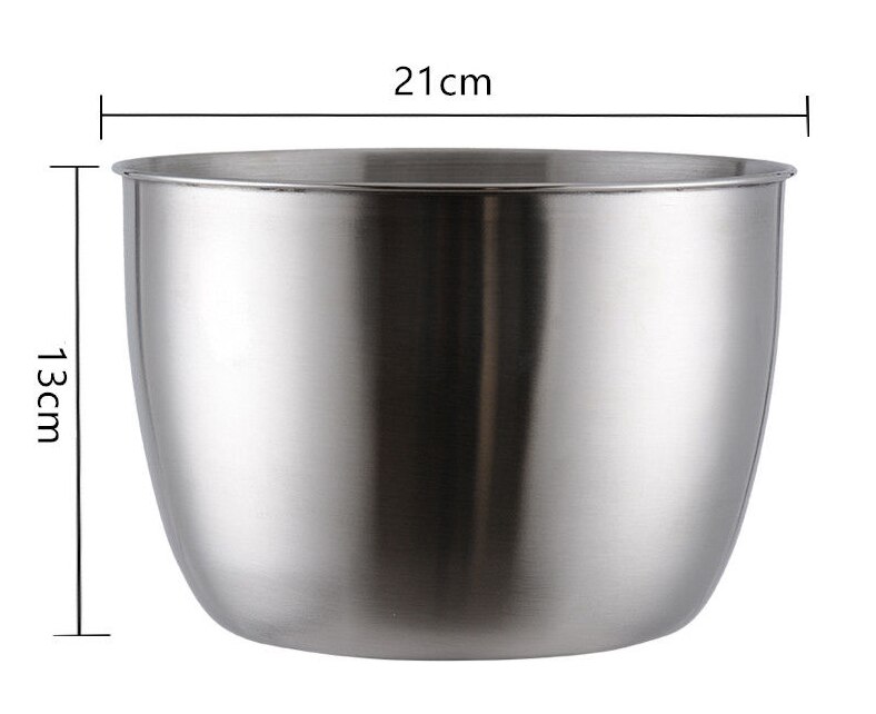Stainless Steel Bowls Mixing Bowl Deep Mixing Egg ... – Grandado