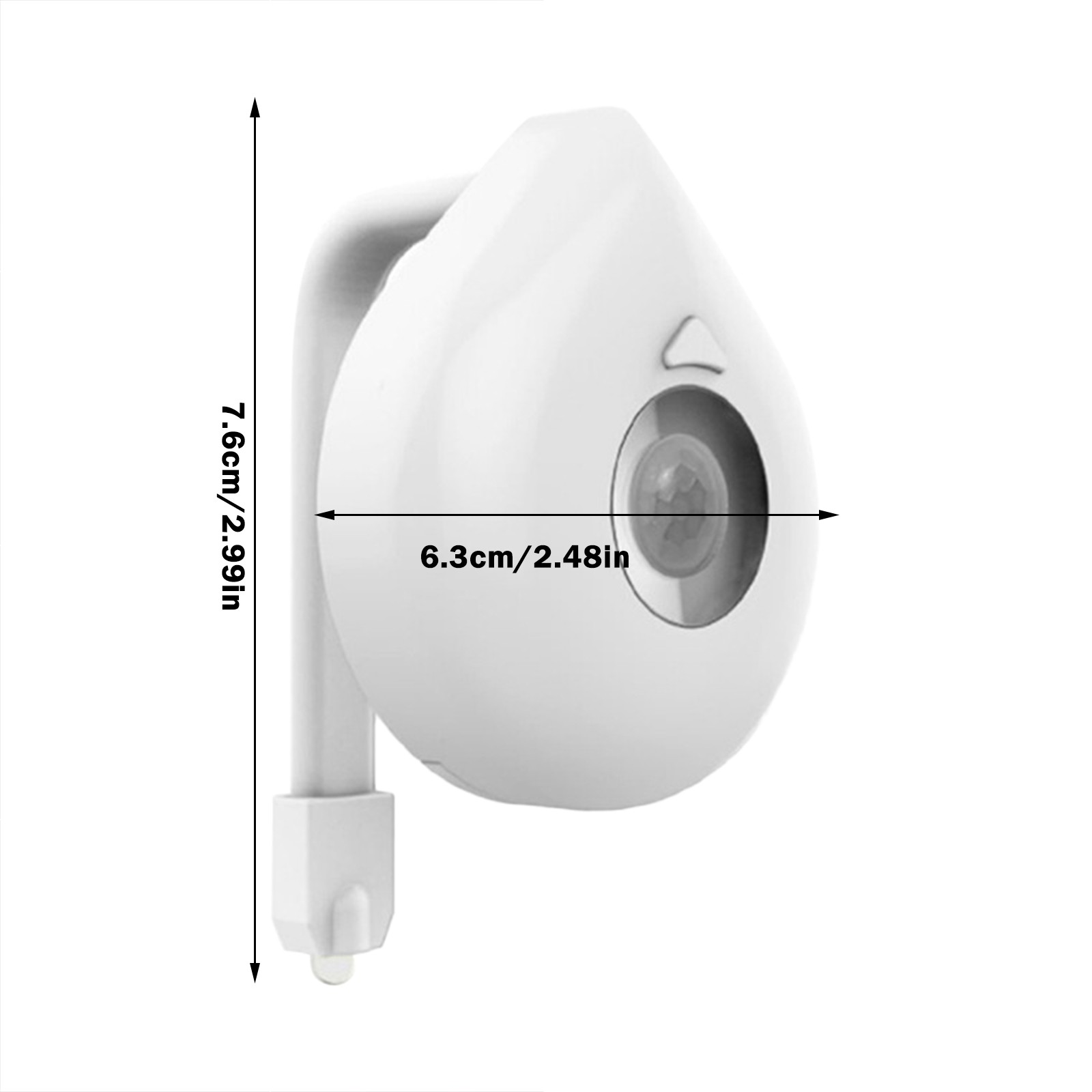 Blue Smart Pir Motion Sensor Toilet Seat Night Lig... – Vicedeal