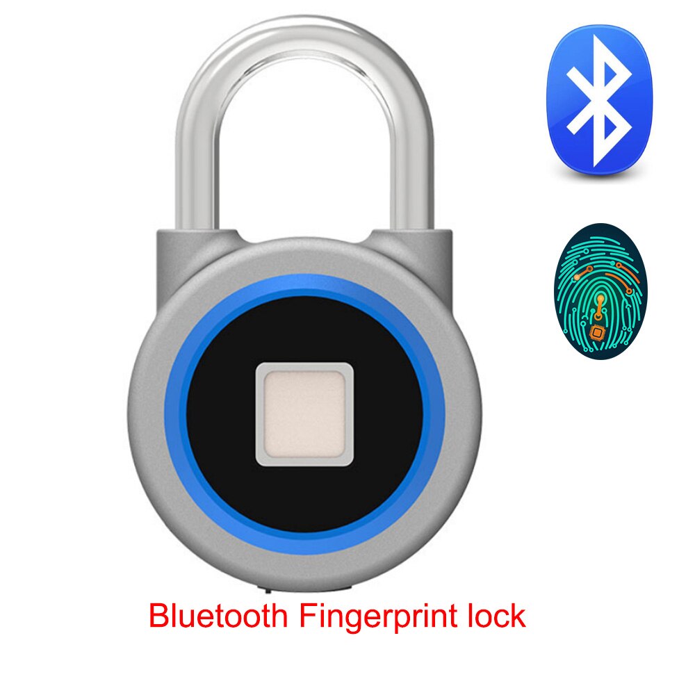 Bluetooth Fingerprint Lock Tragbare Keyless Smart ... – Vicedeal