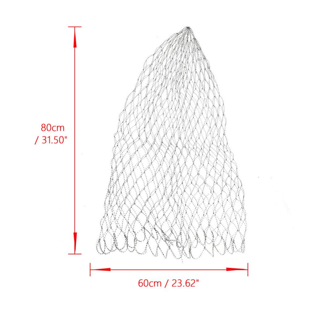 Double Line Braided Mesh Fishing Landing Net Fishi... – Vicedeal