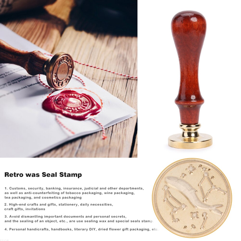 1 Pc Vintage Zegellak Stempel Walvis Seal Stempel ... – Grandado