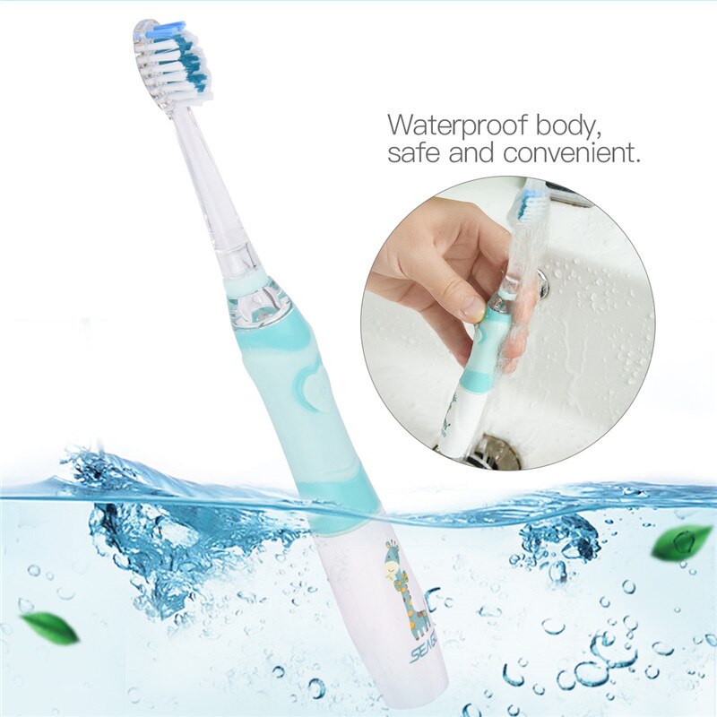 Waterdichte Kind Elektrische Tandenborstel Kid Tri... – Grandado