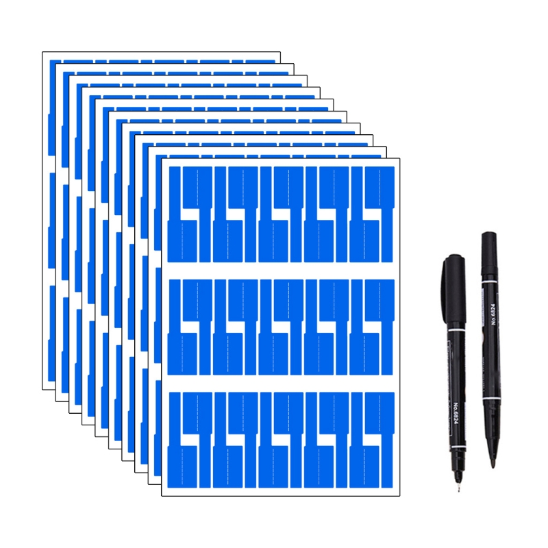 300Pcs Cable Labels, Self-Adhesive Cable Markers W... – Grandado