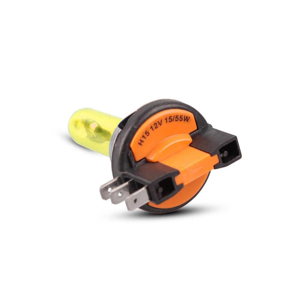 Car bulb H15 12V 15/55W Yellow auto lights Car Fro... – Vicedeal
