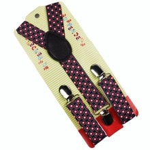 Winfox Mode Verstelbare Rode Stip Bretels Bretels ... – Grandado