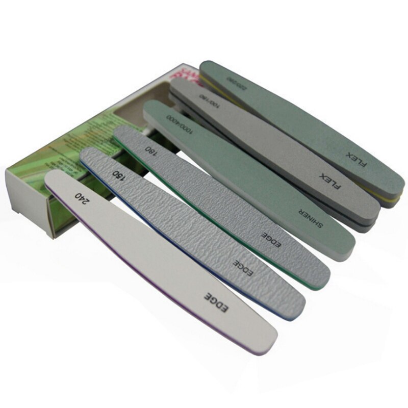 6 Stuks Professionele Nail Art Tool Nail File Pedi... – Vicedeal
