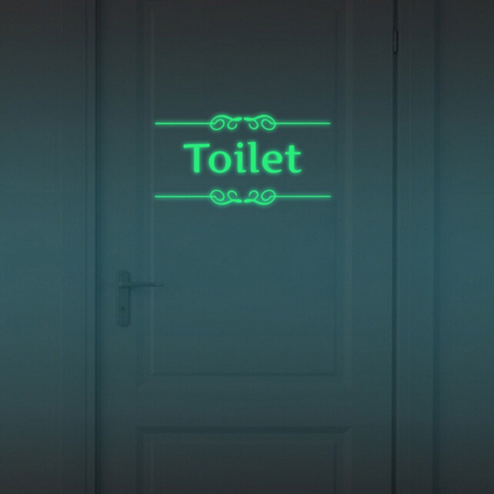 1PC Luminous Bathroom Decoration Funny Wall Sticke... – Grandado