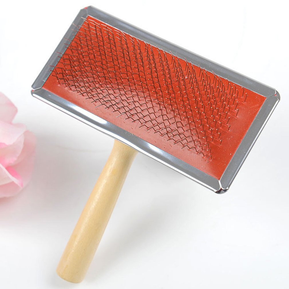Wooden Handle Comb Small And Big Brush Wooden Pet ... – Vicedeal