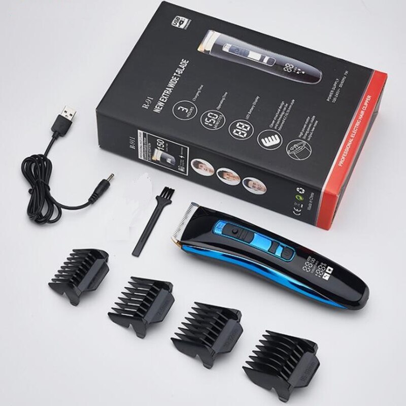 Cordless Hair Clipper USB Electric Hair Trimmer Be... – Vicedeal