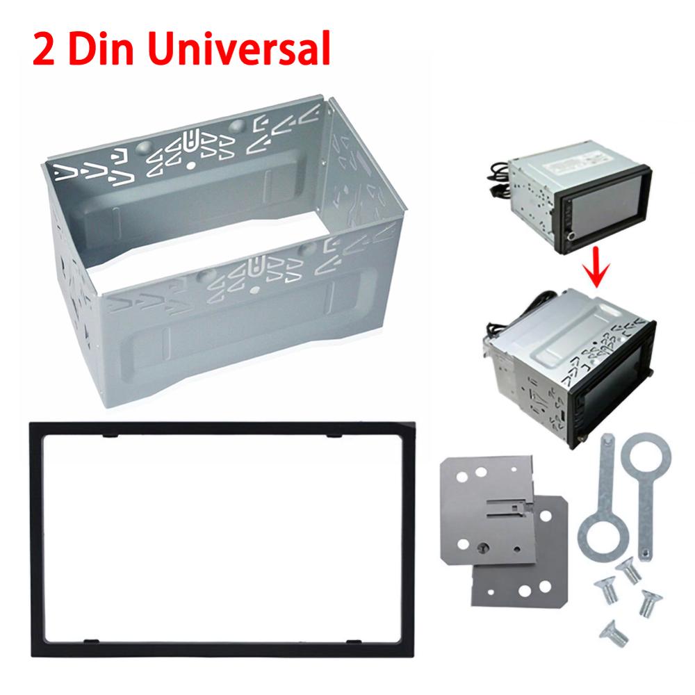 Iron Frame Unit 2 DIN Cage Radio Vehicle Case Car ... – Grandado