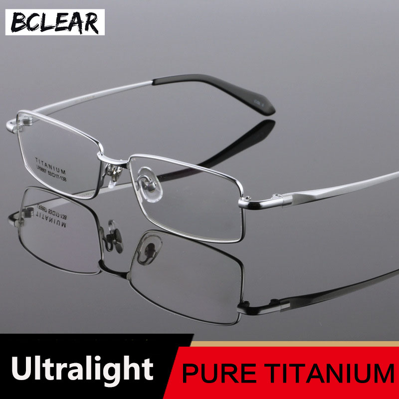 Bclear classic eyewear pure titanium brillestel he... – Grandado