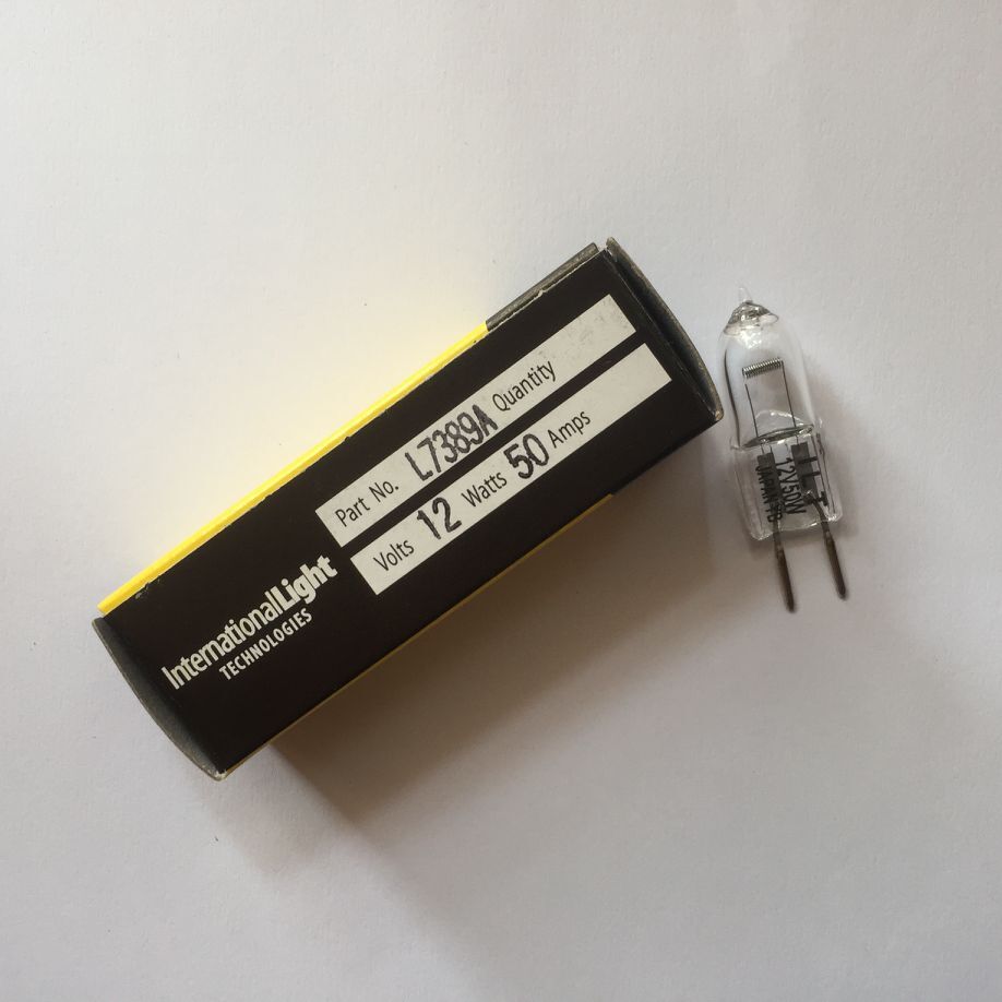 ILT L7389A 12V50W Microscope halogen lamp , GY6.35... – Grandado