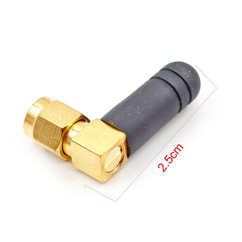 2PCS Mini Rubber 3dBi 2.4ghz WIFI Antenna SMA Male... – Vicedeal