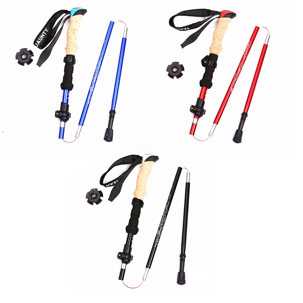 Hiking Walking Sticks Carbon Alpenstock Trekking P... – Grandado