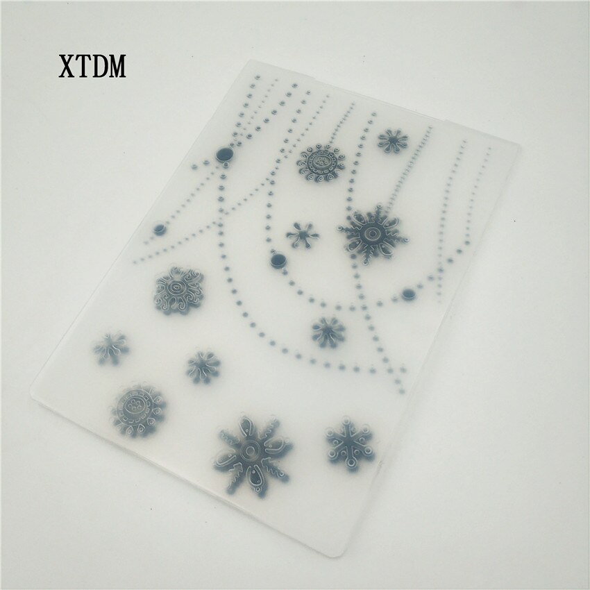 plastic snowflake template craft card making paper... – Grandado