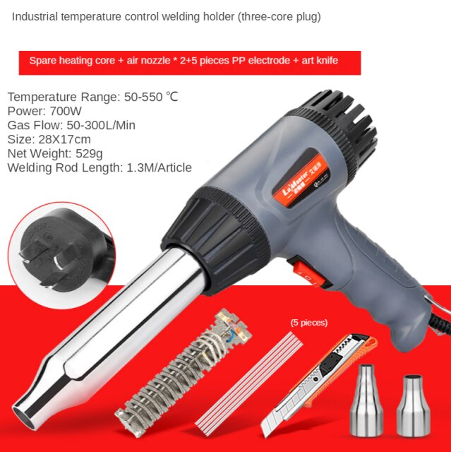 Plastic Lassen Gun, Heteluchtpistool, Melt Bakken ... – Grandado