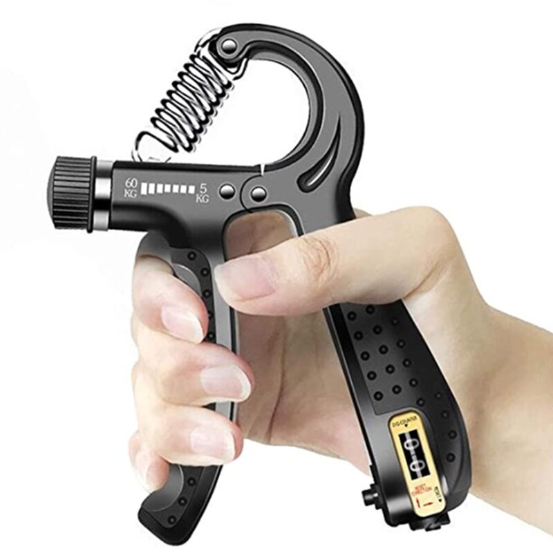 5-60Kg Gym Fitness Hand Grip Men Adjustable Finger... – Grandado