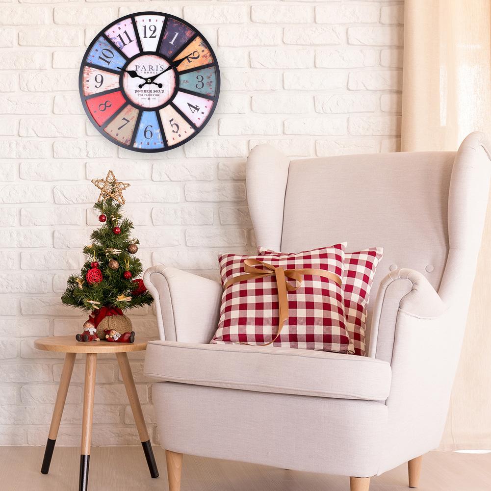 Europe Sytle Retro Wall Clock Durable Home Bar Liv... – Grandado