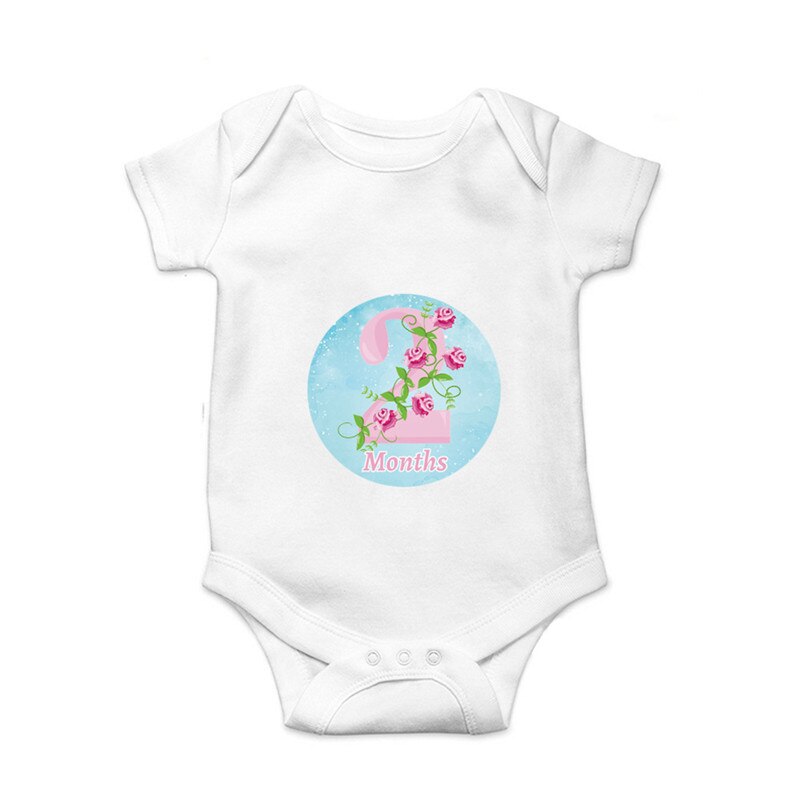 12pcs/set January-December Flower Number Month Lab... – Grandado