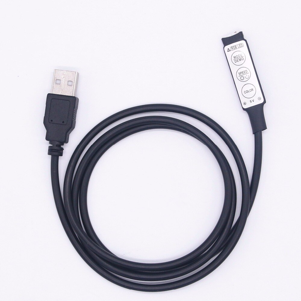 USB RGB Strip Controller DC 5V Led Dimmer with 3 K... – Grandado